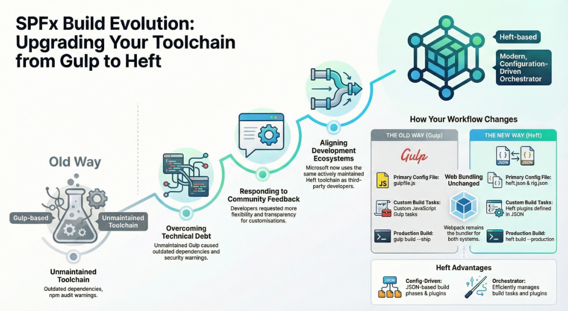 Evolution of the SPFX: Heft-Based Build Toolchain | ShareTech